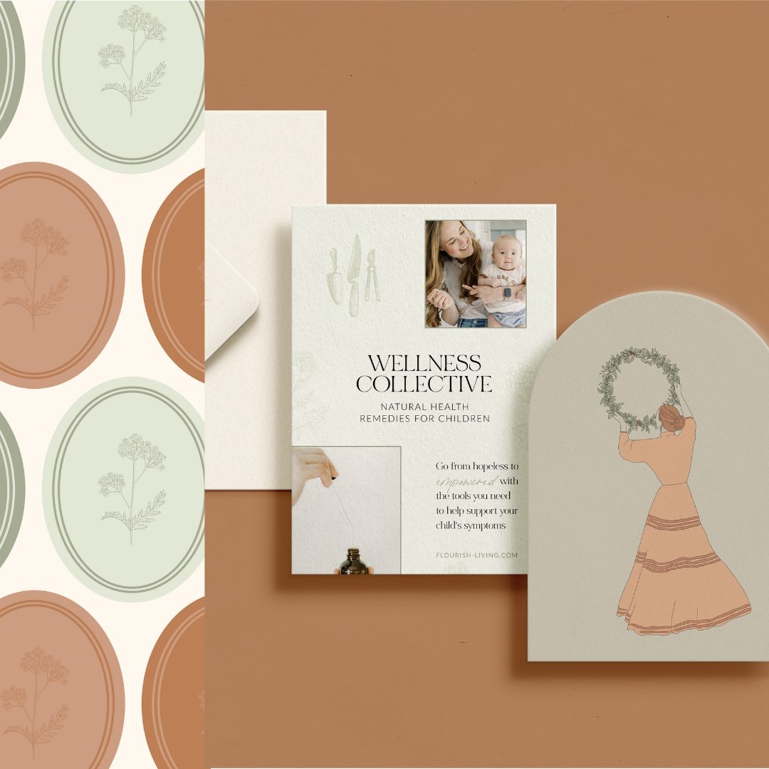 The Color Series: Orange - Drop Cap Design