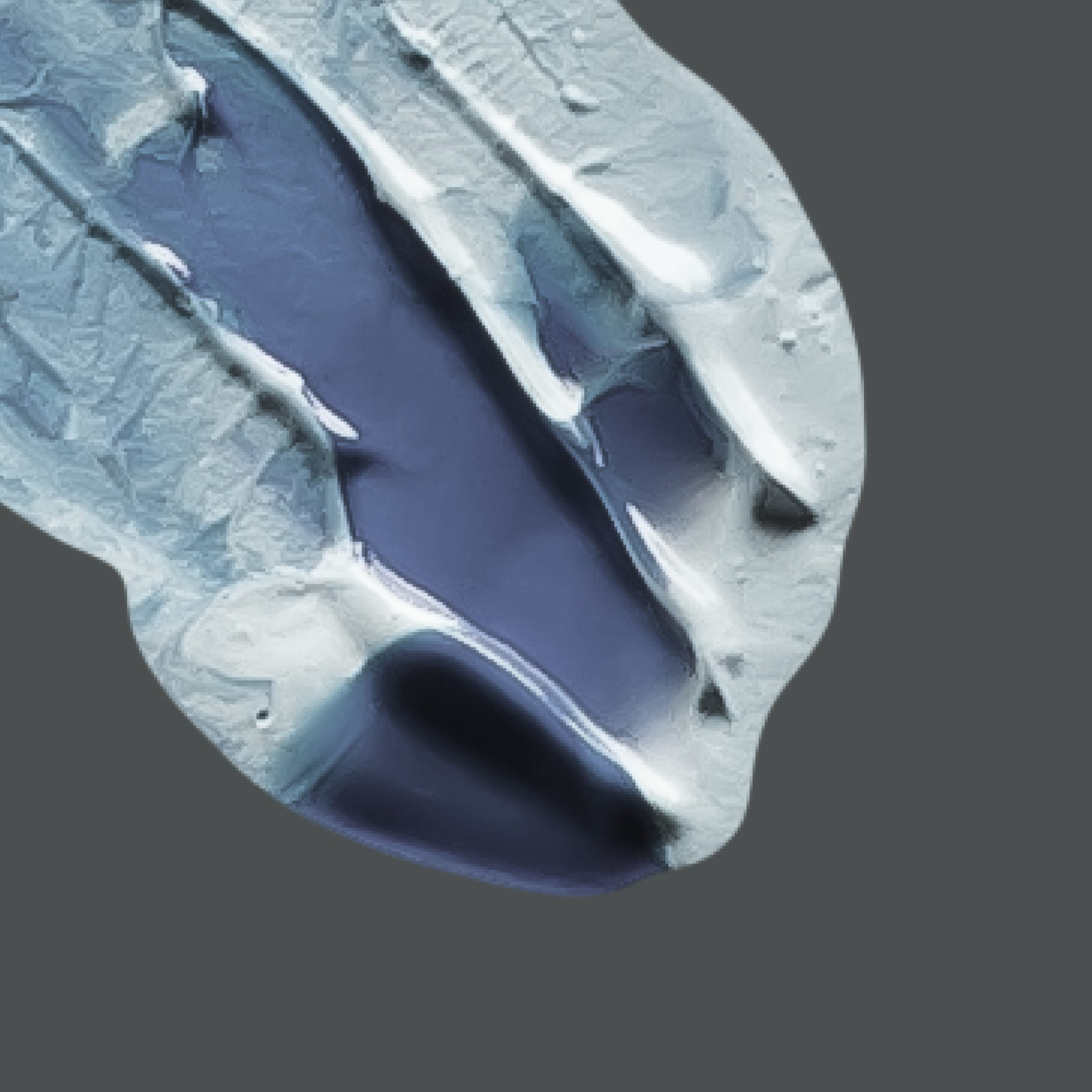 The Color Series: Blue - Drop Cap Design